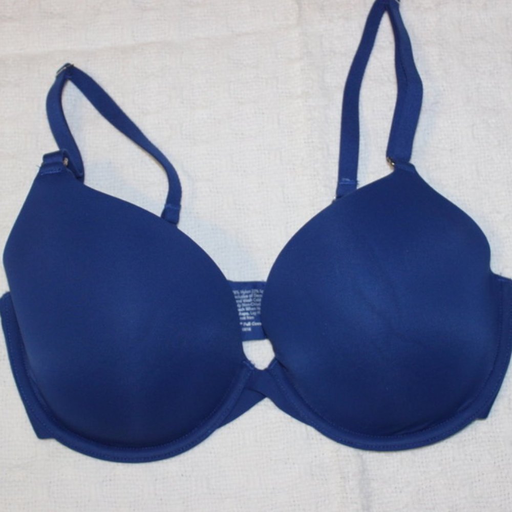 Soma Royal Blue Memorable Full Coverage Bra (Size 34d) - Gem